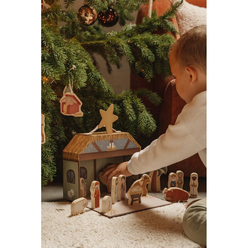 Little Dutch Nativity Scene Play Box | Make Believe Co.
