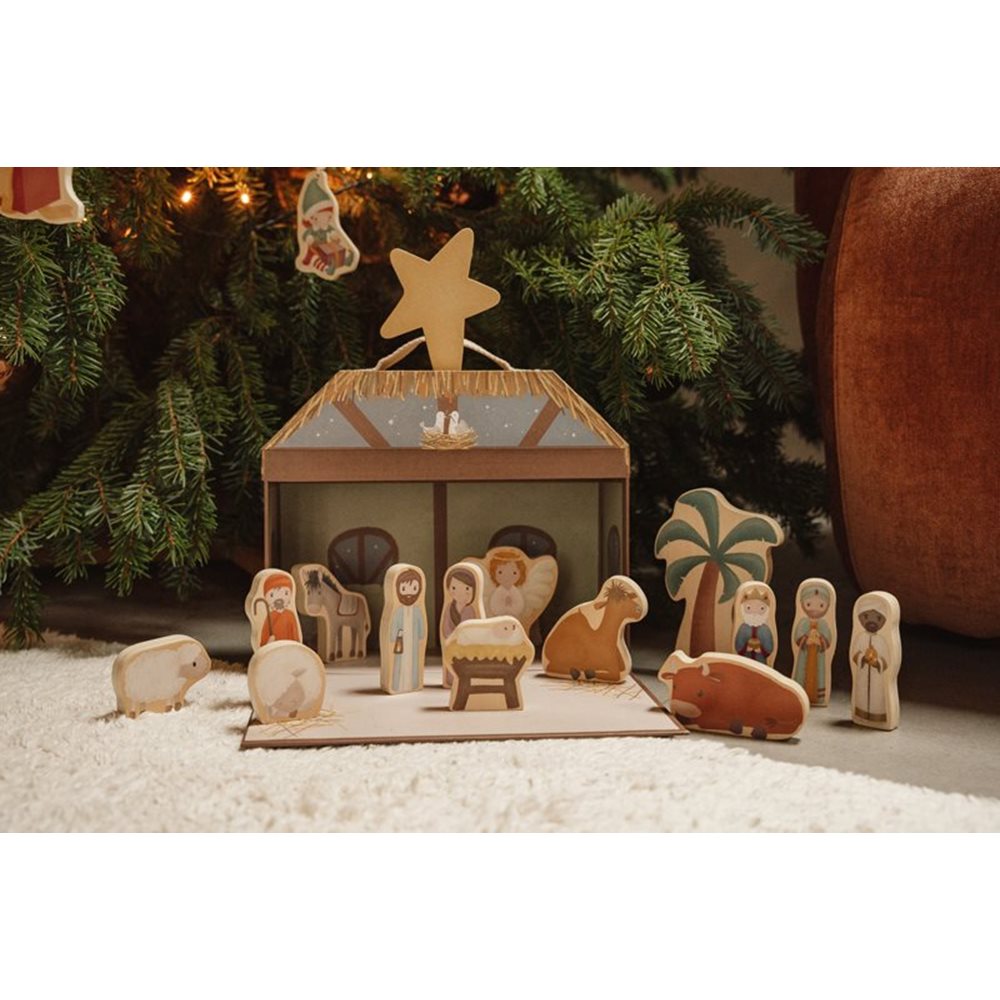 Little Dutch Nativity Scene Play Box | Make Believe Co.